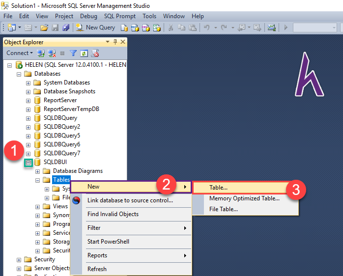 Kh I T O X A S A Table Trong Sql Server How Kteam Final Blade
